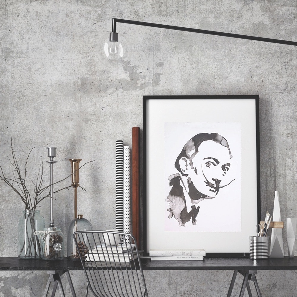 Dali Ink Blot Print - Curious Egg